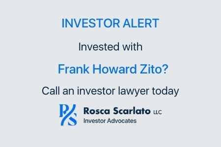 Broker Frank Zito Investigation | Experienced Investor Lawyers ...